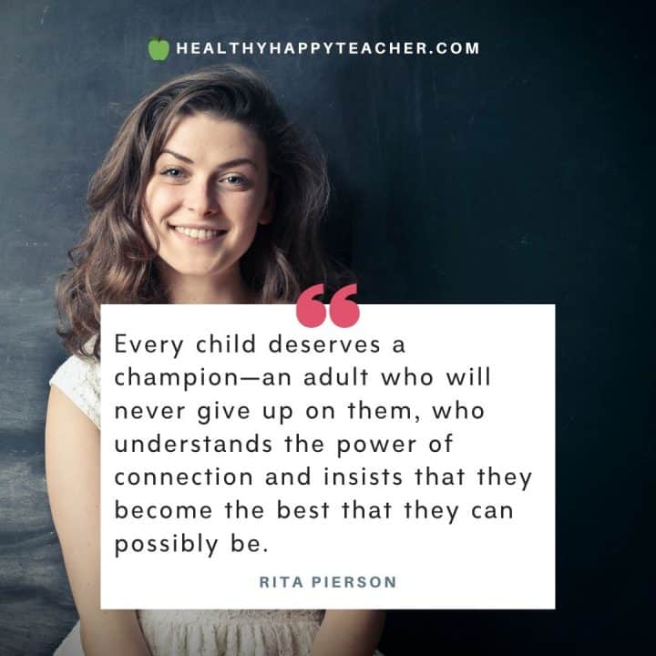 Quotes About Teachers Changing Lives | Healthy Happy Teacher