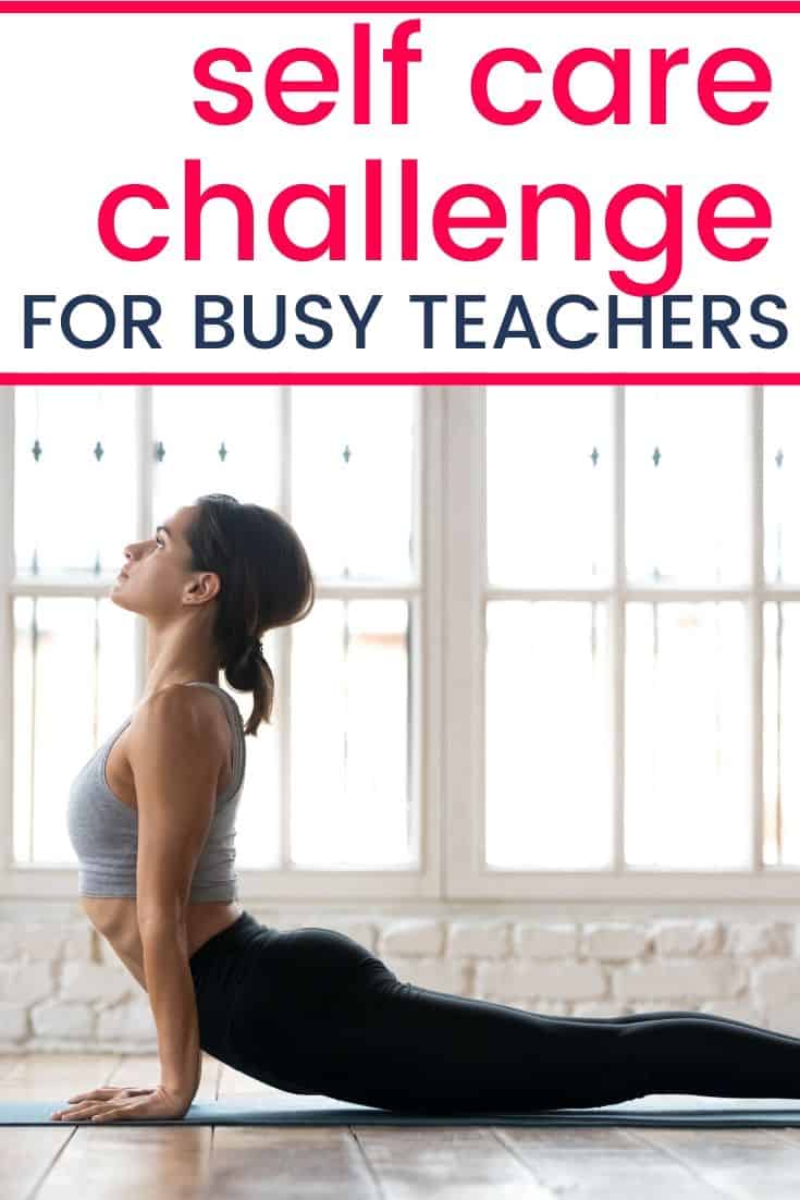 Self care challenge for teachers | Healthy, happy teacher