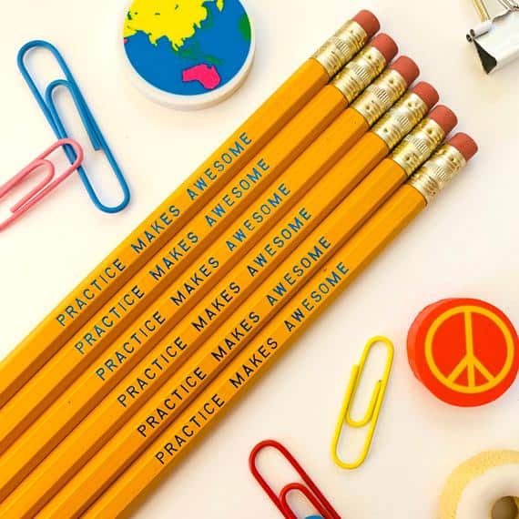 Motivational pencils for students and teachers | Healthy, happy teacher